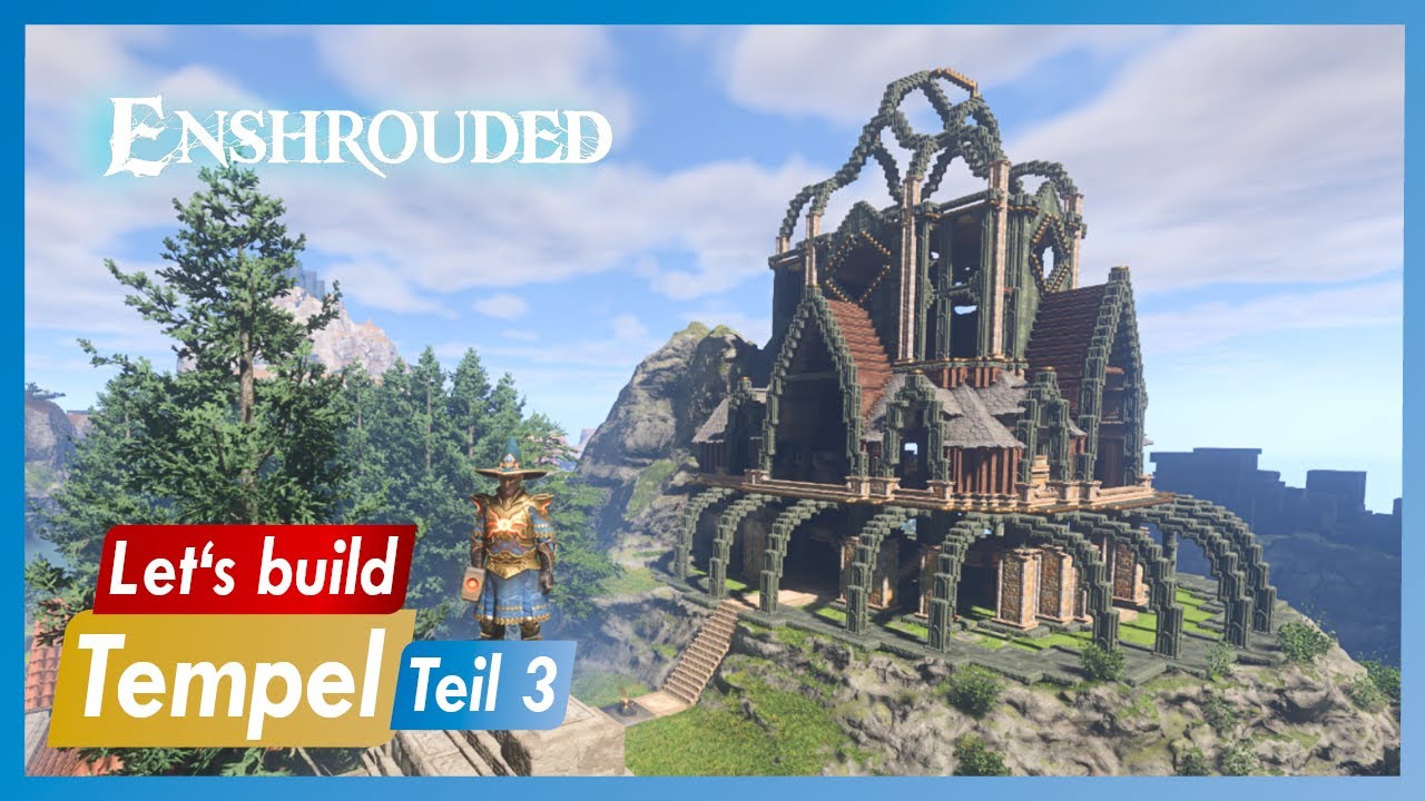 Enshrouded | Tempel -Teil 3 | Temple Base building - Design Base ...