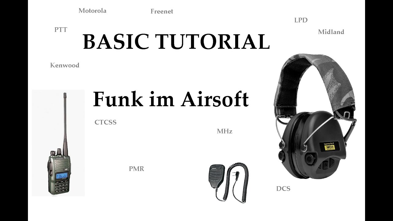Basic Tutorial - Funk im Airsoft - YouTube