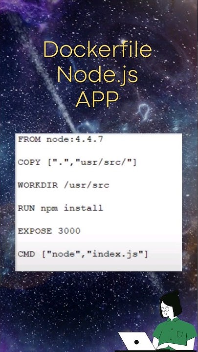 Dockerfile para NodeJs #programación #dockerfile #devops #nodejs #shorts - YouTube