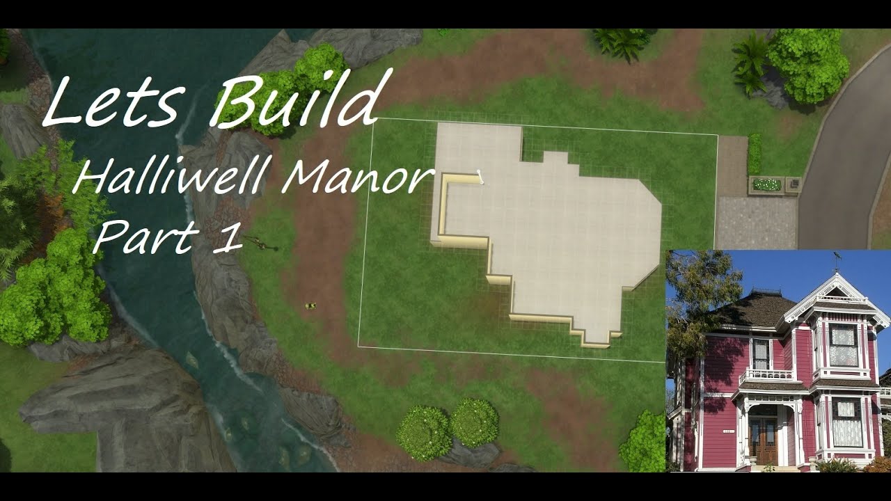 The Floorplan struggle | Halliwell Manor | Let's Build | Part 1 - YouTube