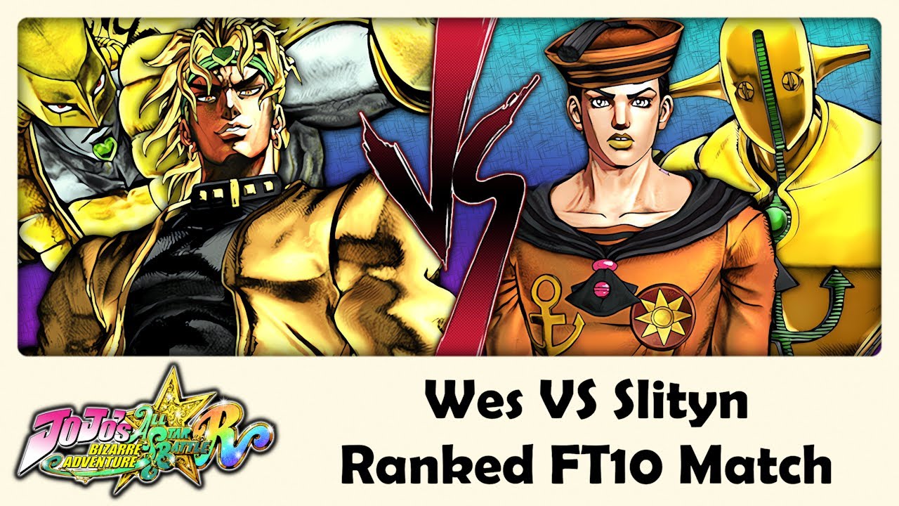 Wes (DIO) VS Slityn (Gappy) - JoJo's ASBR Ranked FT10 Match #4 - YouTube