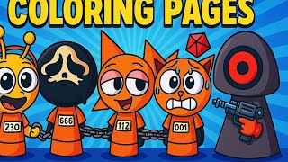 Incredibox Sprunki New Big Coloring Pages How To Color All Original ...