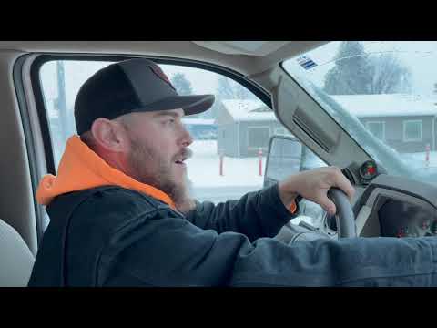 A Day in the Life of a Snow Plow Operator - YouTube