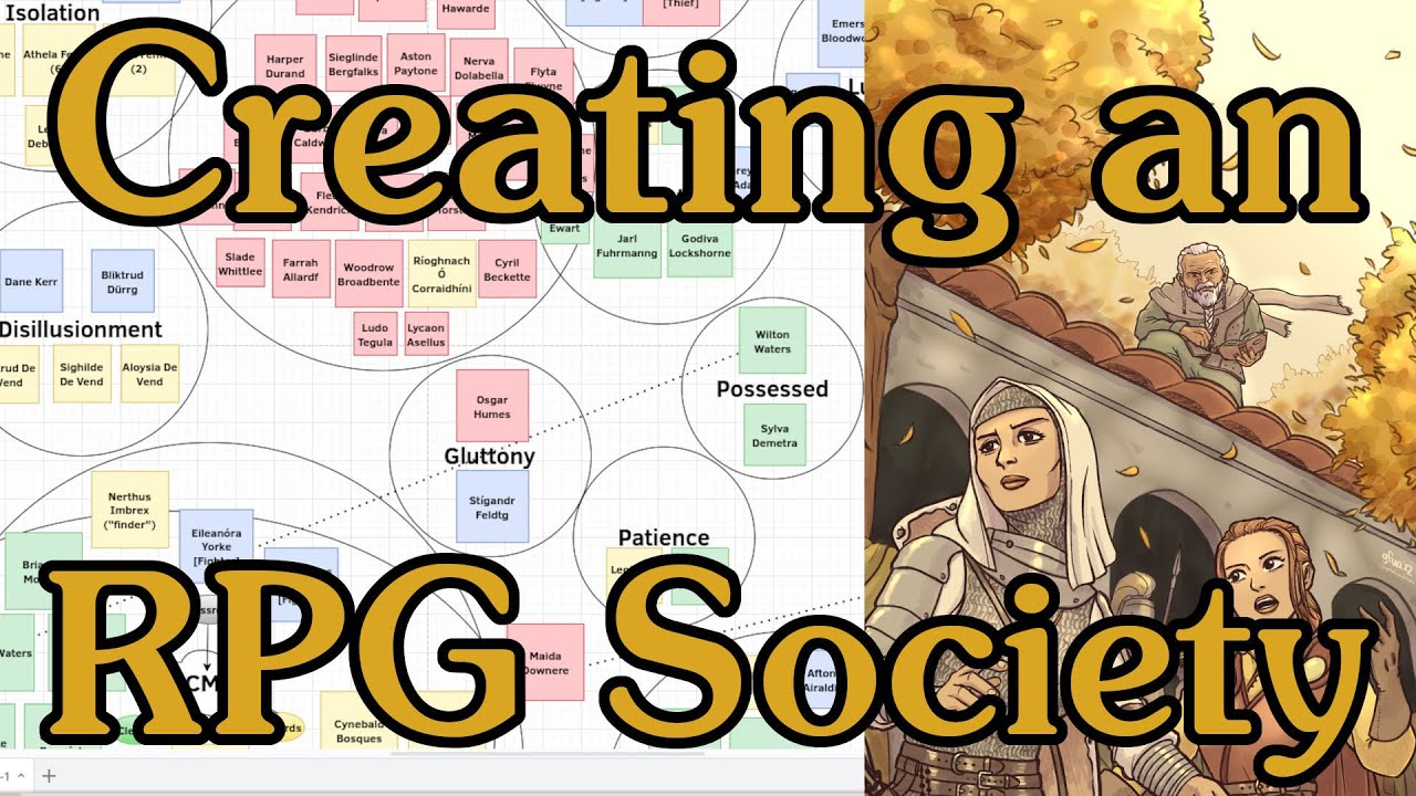 Creating a Society of RPG Characters - YouTube