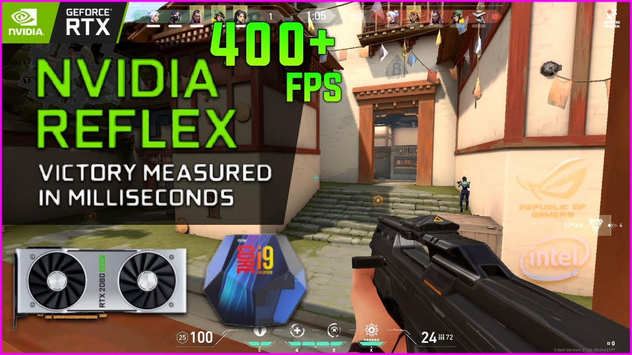 VALORANT NVIDIA REFLEX GAMEPLAY | 400+ FPS | RTX 2080 SUPER & I9 9900K | - YouTube