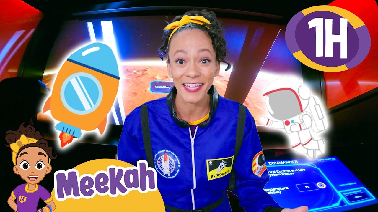 Meekah Visits the Kennedy Space Center！！🚀 | 1 HOUR OF MEEKAH ...
