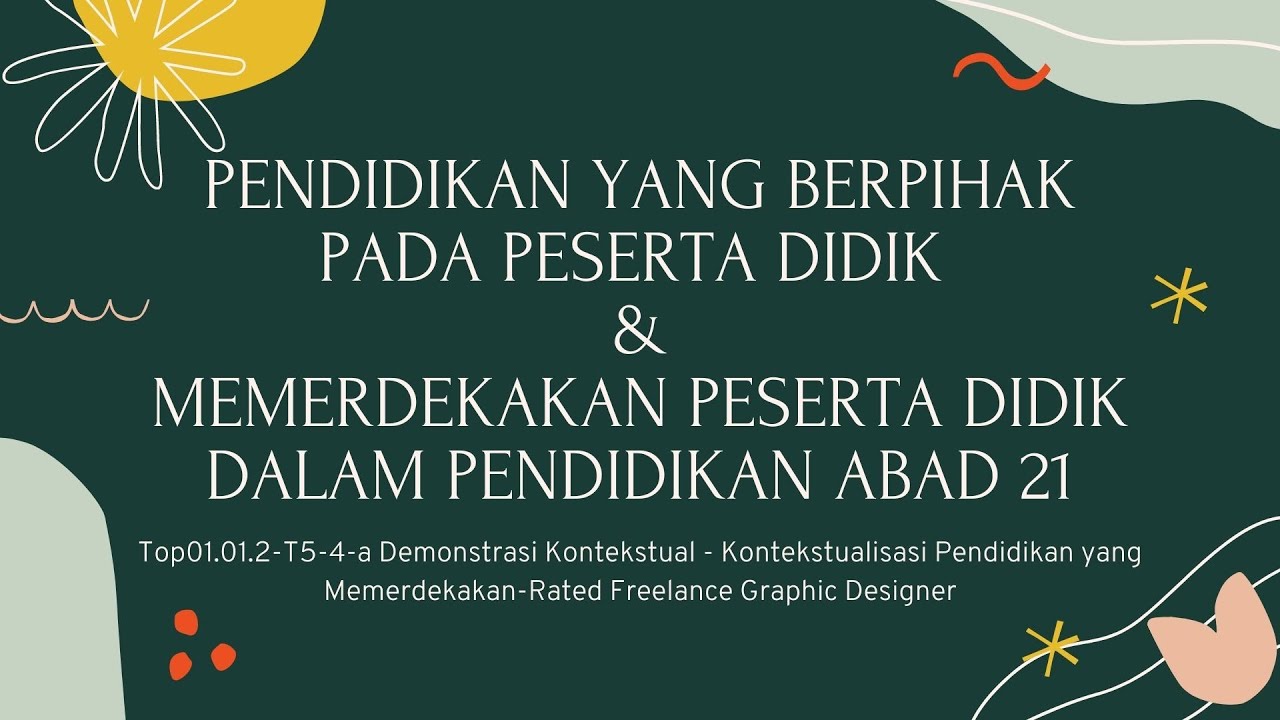 Topik 5 - Demonstrasi Kontekstual Filosofi Pendidikan Indonesia - YouTube