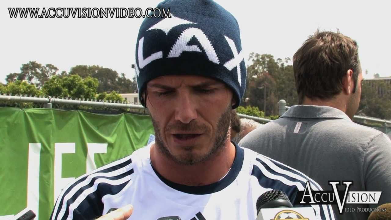 David Beckham Exclusive Interview. Talks about Manchester United, the ...