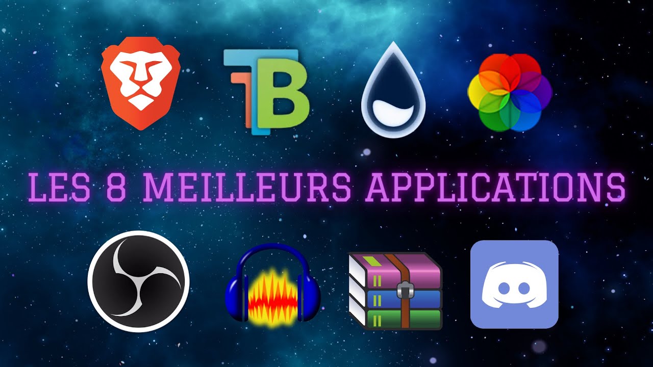 LES 8 MEILLEURS APPLICATIONS A AVOIR SUR SON PC EN 2022 !!! - YouTube