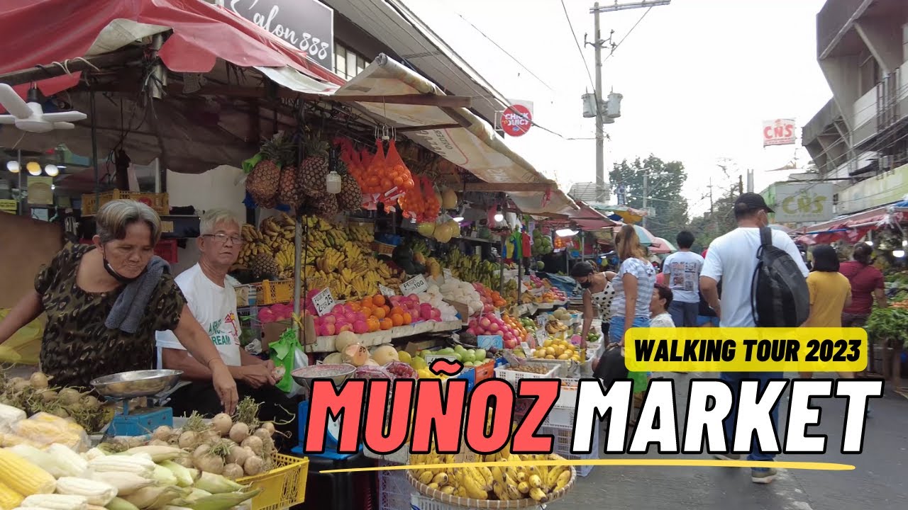 [4K] Walking Tour - MUNOZ MARKET 2023 - YouTube
