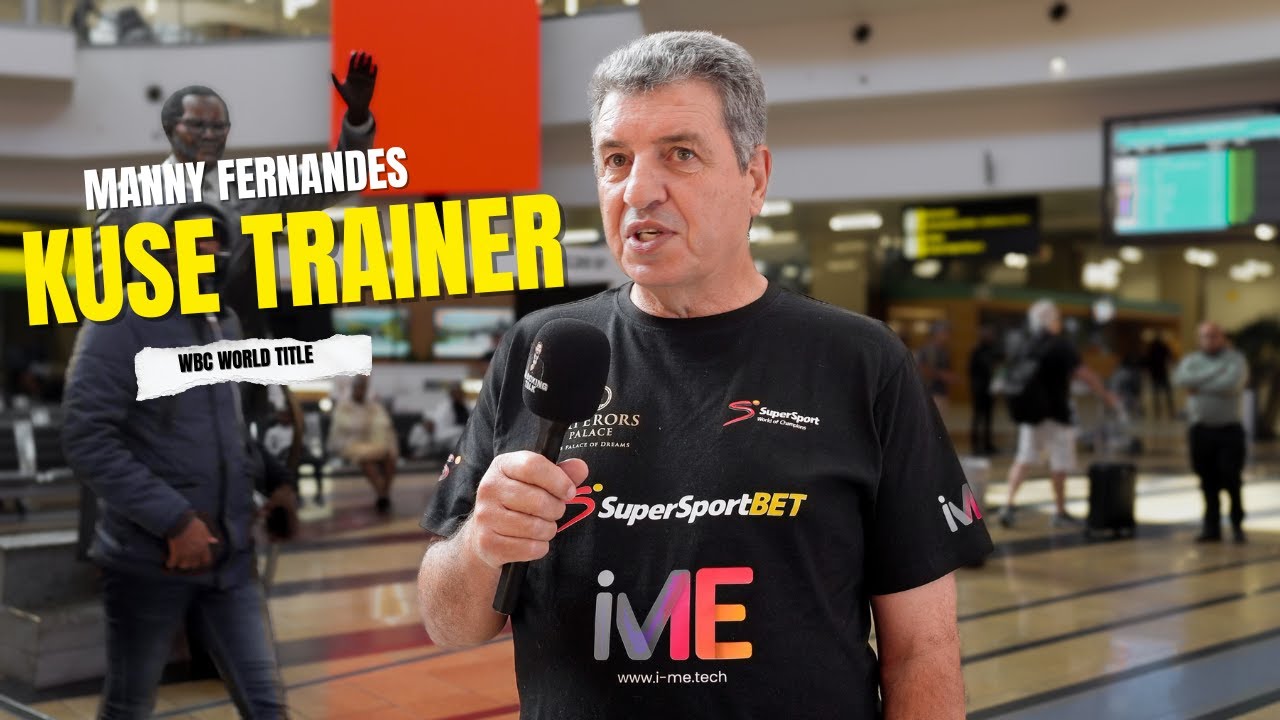 Manny Fernandes "Kuse is going to bring the pressure" - YouTube