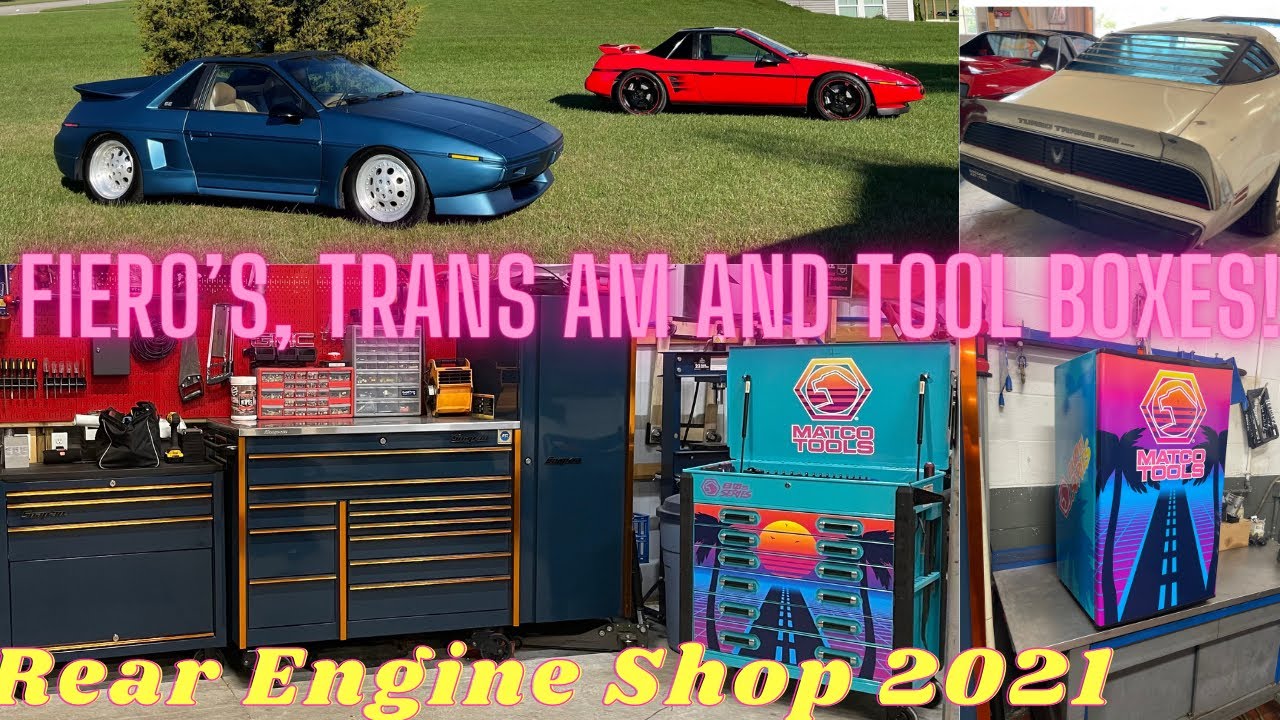 Fiero's, Trans Am and Tool Boxes! - YouTube