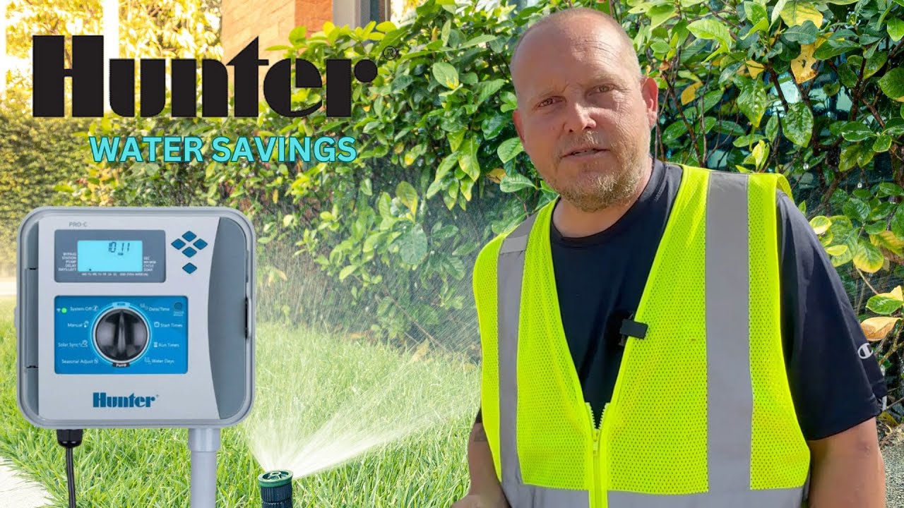 Hunter Irrigation Clock Offer & Installation - YouTube