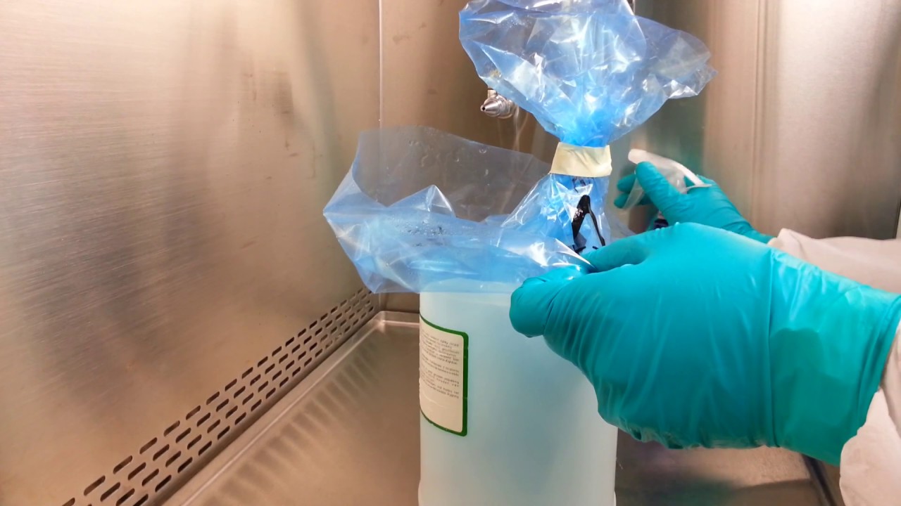 BIORISK MANAGEMENT: DOUBLE BAGGING OF HAZARDOUS WASTES INSIDE BSC - YouTube