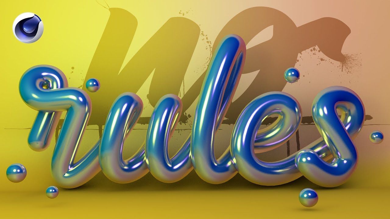 3d-letters-in-cinema-4d-no-rules-youtube