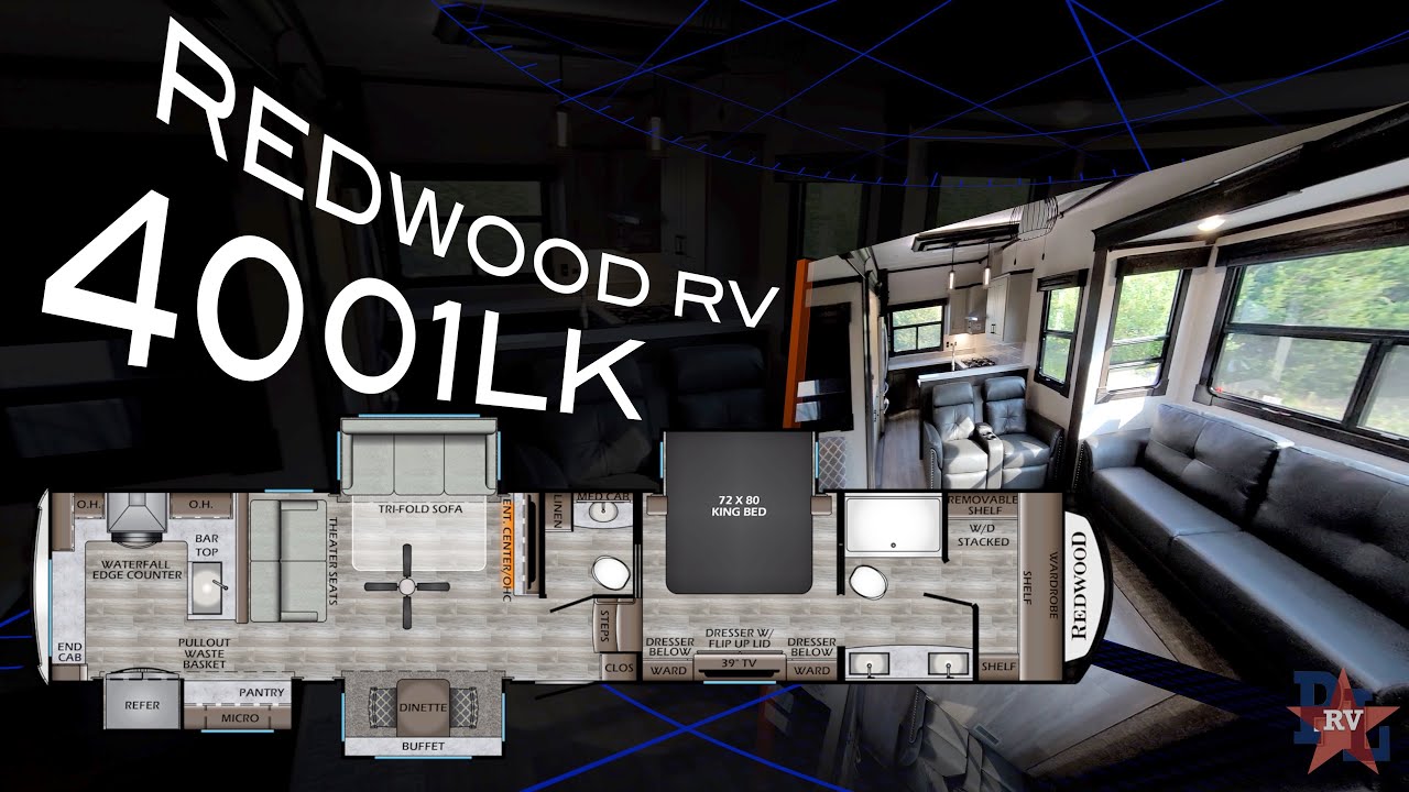 2021 Redwood RV - 4001LK - FULL BODY PAINT - PleasureLand RV - YouTube