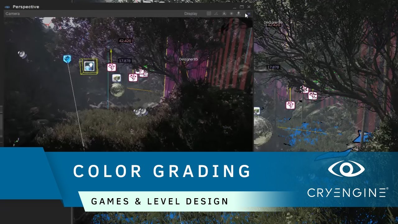 How to apply Color Grading in CRYENGINE | Game & Level Design - YouTube
