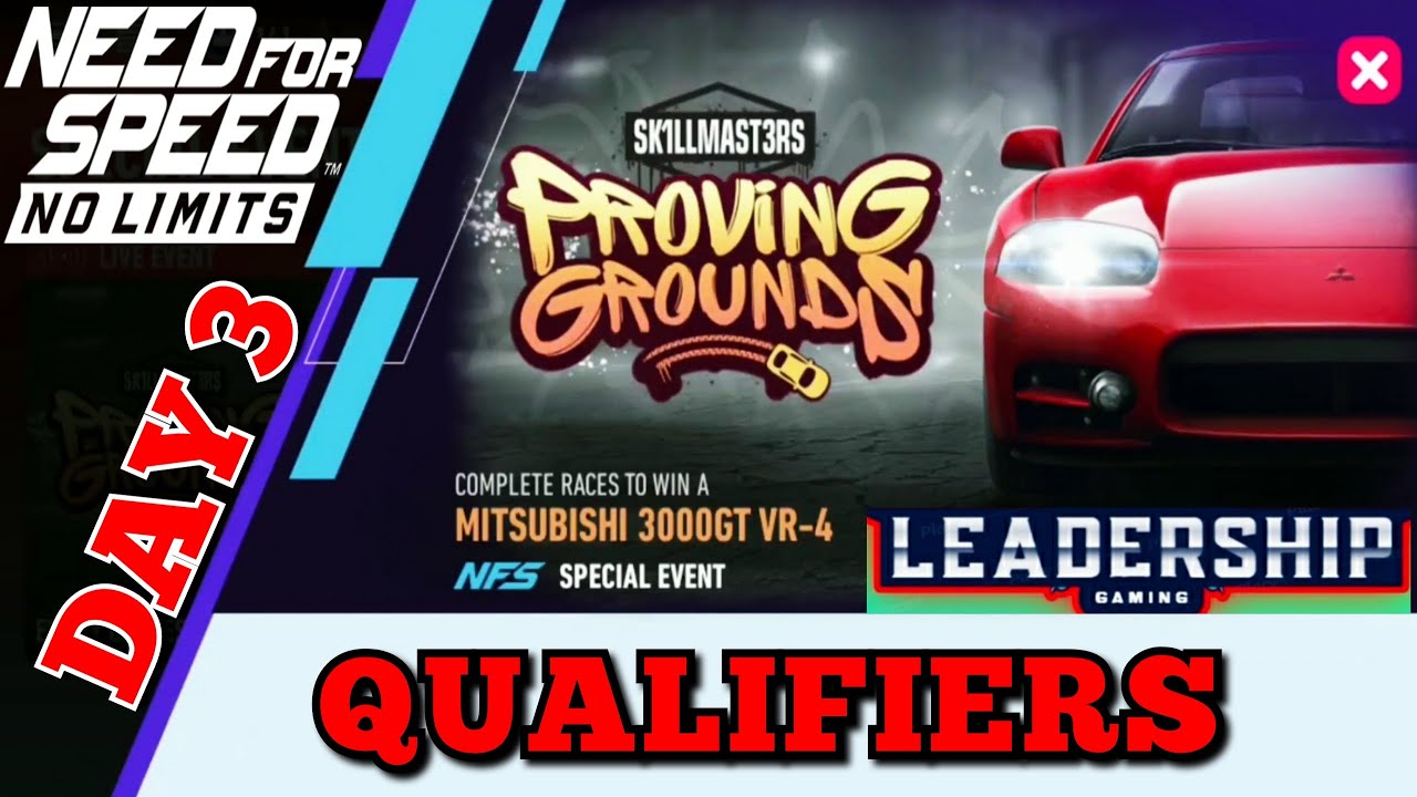 Need For Speed NoLimits | Mitsubishi 3000Gt VR4 | Day 3 Qualifers ...