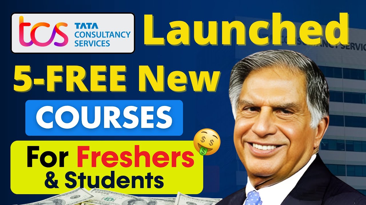 TCS Launched | 5 Free Digital Certification Courses for Students (2025 ...