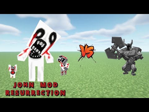 All Jhon (John MOD Resurrection) VS. Ferrous Wroughtnaut (Mowzie's Mobs ...
