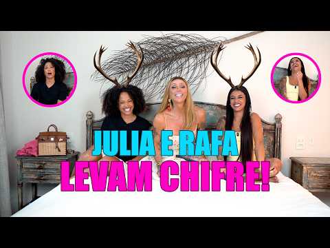 JULINHA A UNICA E RAFAELA MOREIRA SAO TRAIDAS NO RANCHO DO MAIA !!! #mayamazzafera