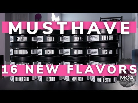 16 New Flavors of Musthave - Overview by Moa Smokes