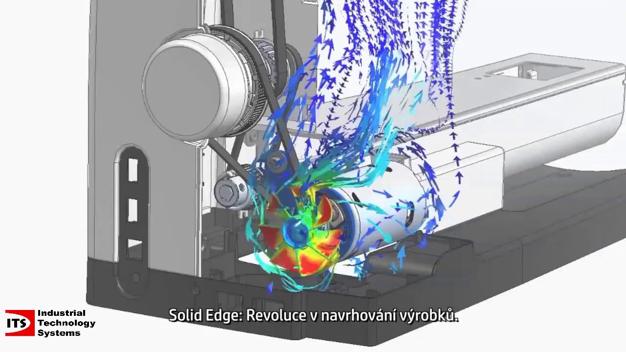 Solid Edge ST10 - CFD Simulation - YouTube
