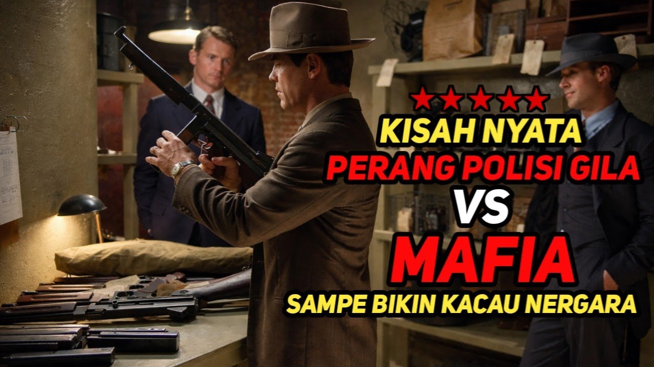 KISAH NYATA‼️SATU NEGARA KACAU KARENA PERANG POLISI MELAWAN MAFIA ...