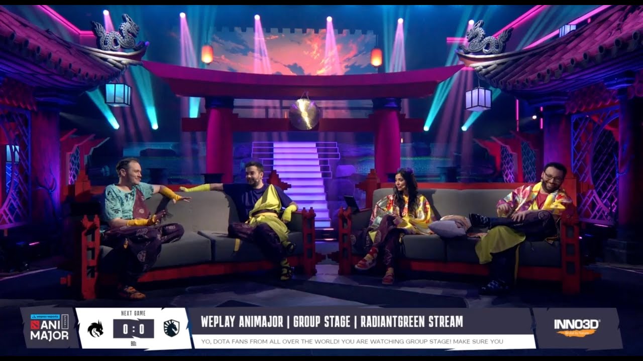 AniMajor - Best Dota Panel Ever - Slacks, SUNSfan, Synderen, Ephey ...