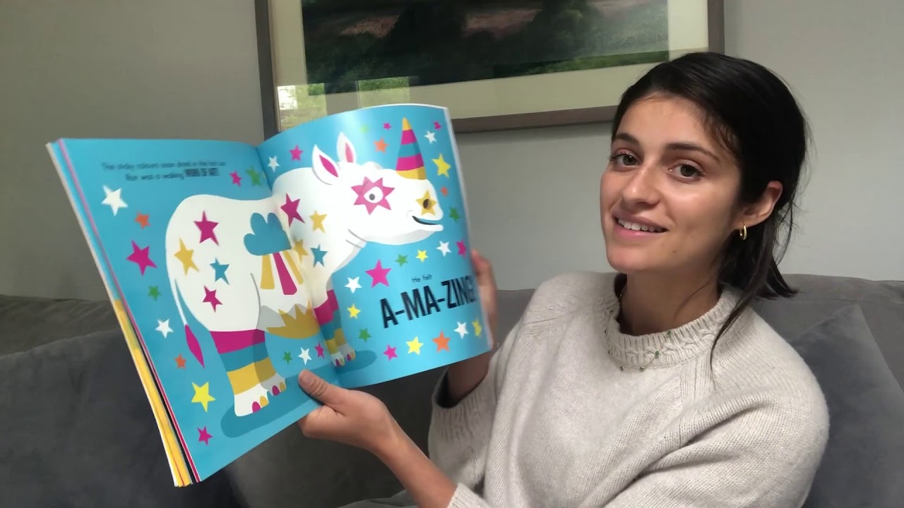 Anya Chalotra for Save with Stories reading “Rhinocorn Rules!" by Matt ...