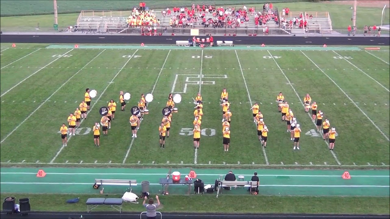 Fairview Apache Band First Game 2021 - YouTube