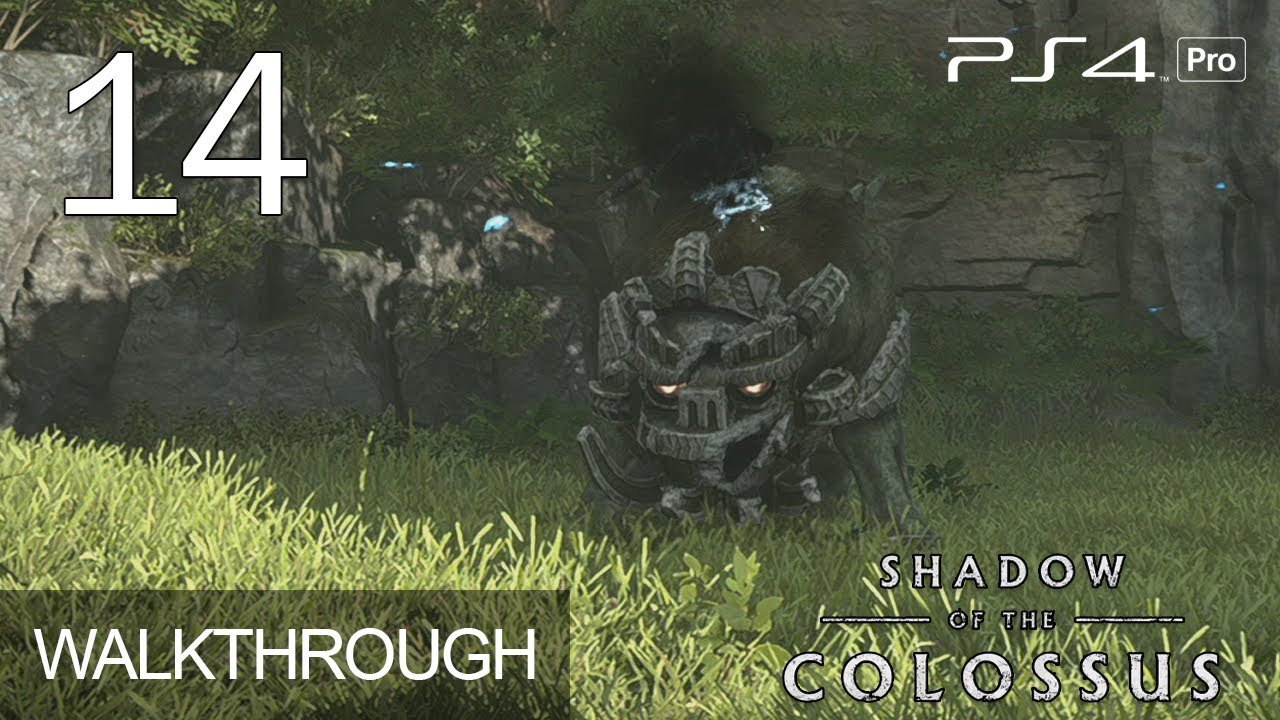 Shadow of the Colossus Chapter 14 Colossus 14 Cenobia Walkthrough PS4 ...