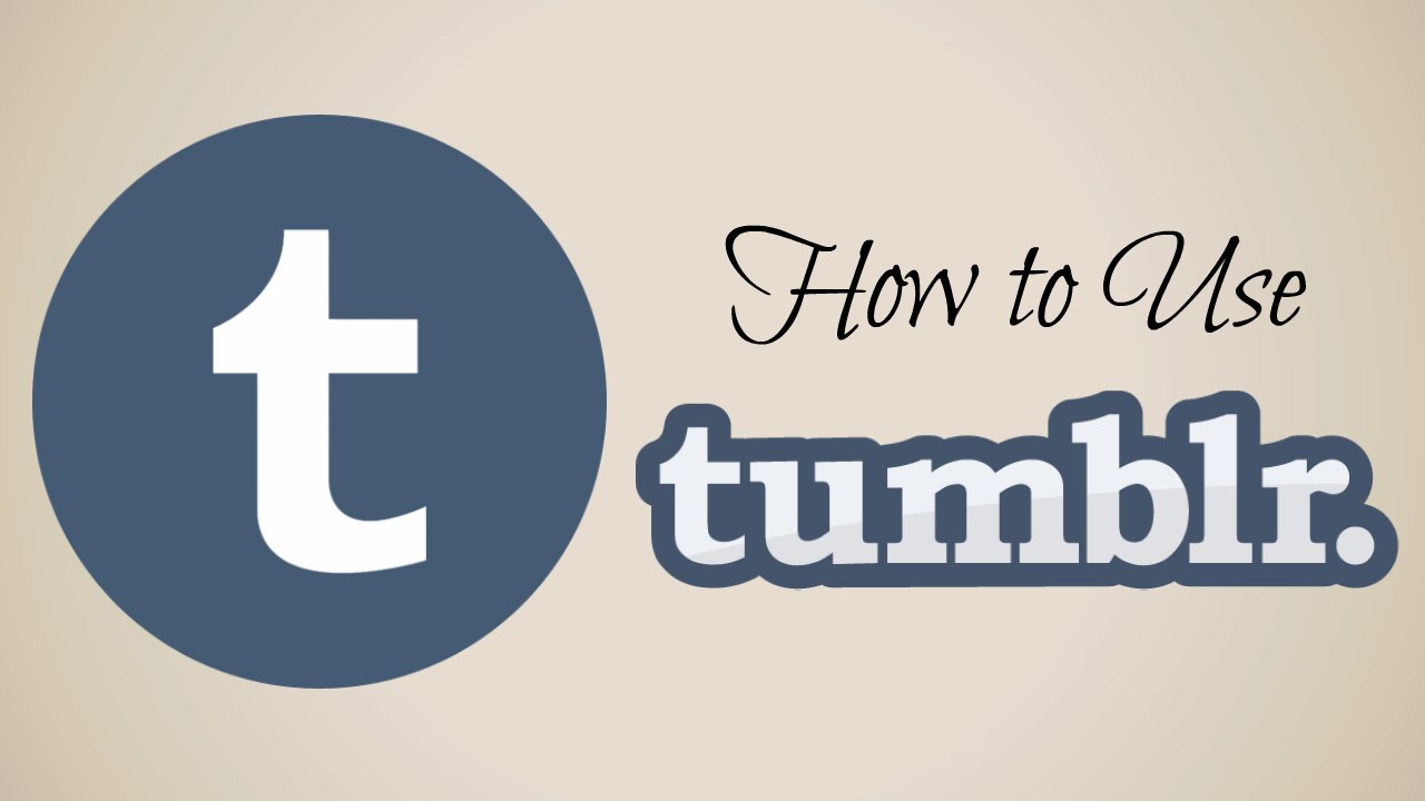 How to use Tumblr for beginners ♥ TheKomalSoni ♥ - YouTube