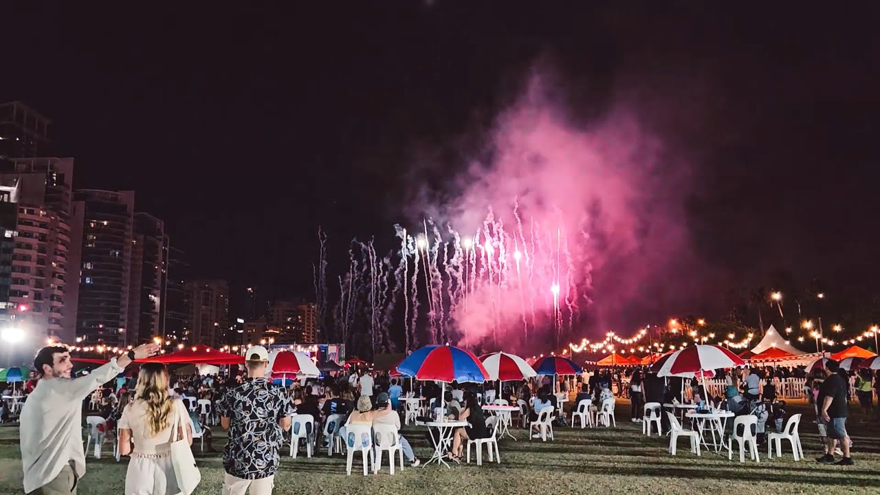Perth Italian Festival 2024 Fireworks | 06 April 2024 - YouTube