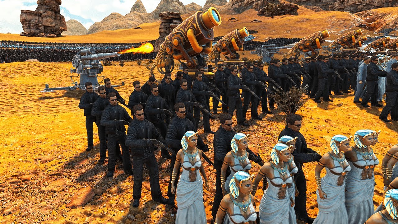 T88 Spider Cannon, Artillery, Rambo & Darth Vader vs 3.8 million Khorne ...