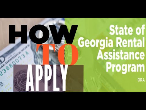 HOW TO APPLY FOR GEORGIA'S RENTAL ASSISTANCE PROGRAM|| UNEMPLOYMENT ...