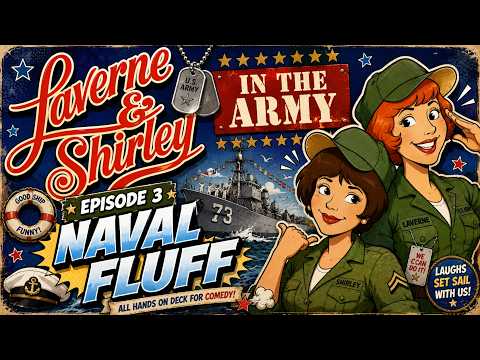 Laverne & Shirley In The Army : Episode 3 NAVAL FLUFF - YouTube