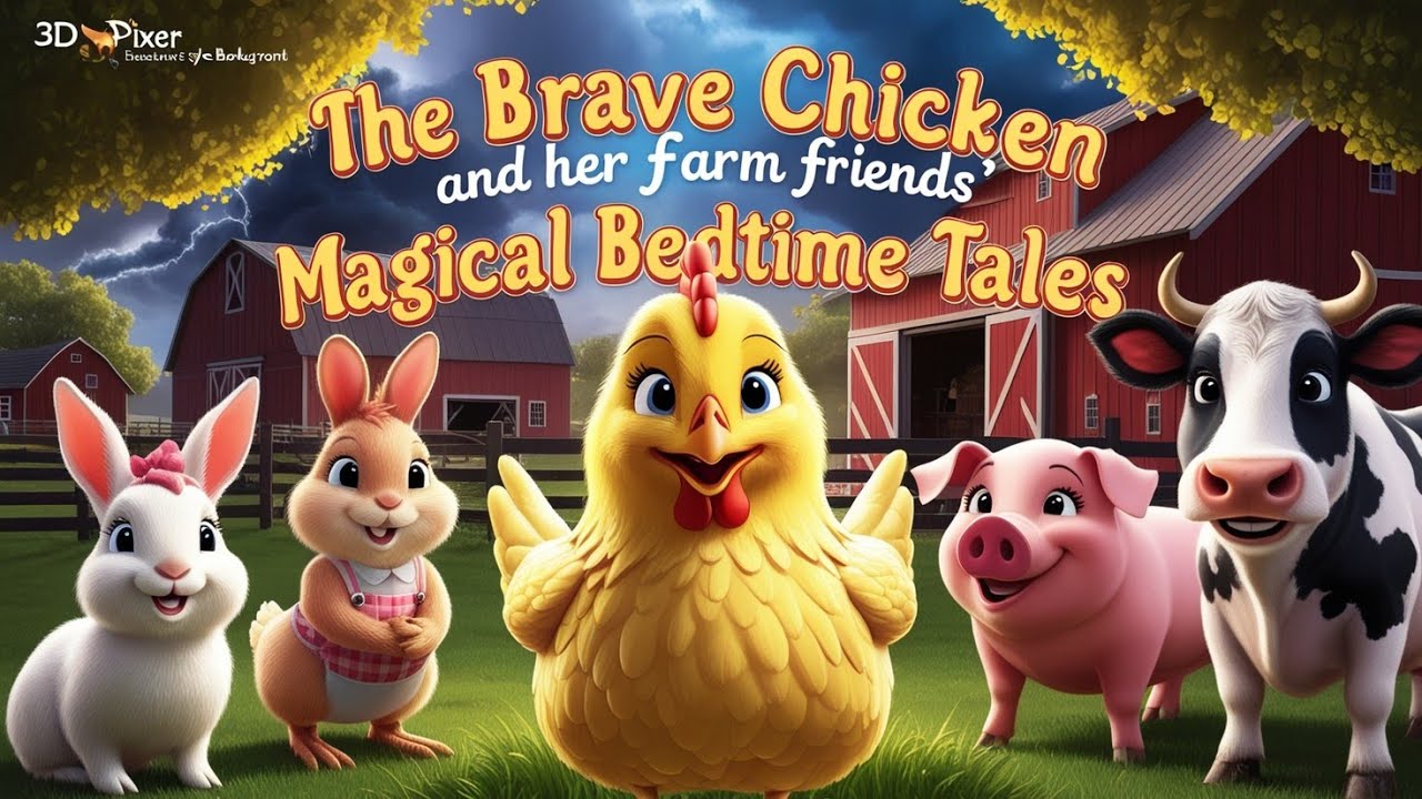 The Brave Chicken and Her Farm Friends' Wonderful Bedtime Tales - YouTube
