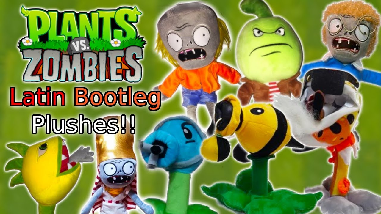 Plants Vs Zombies Latin Bootleg Plushes - YouTube