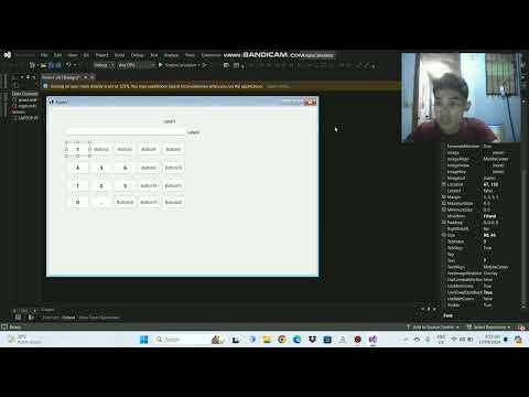 GUI Calculator using VB.NET WINDOWS FORM APPLICATION - YouTube