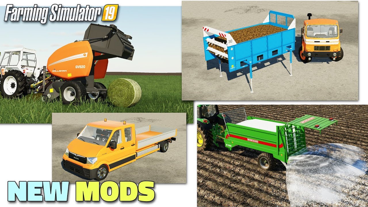 FS19 | New Mods (2020-02-18/3) - review - YouTube
