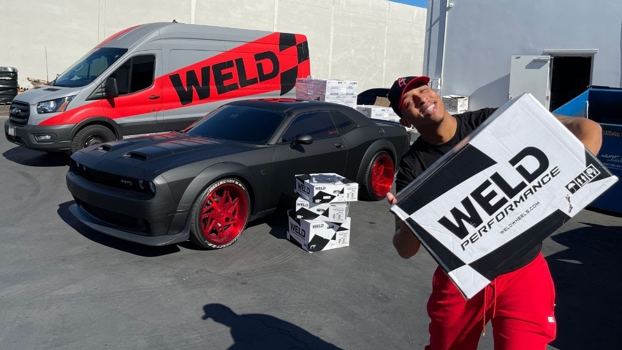 NEW RACING DRAGPACK RIMS & TIRES SETUP FOR MY HELLCAT REDEYE! *MASSIVE ...