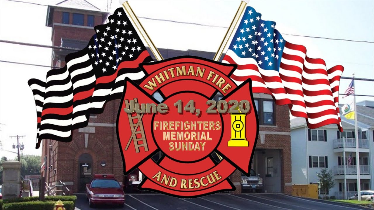 Whitman Fire and Rescue - Firefighters Memorial Sunday - YouTube
