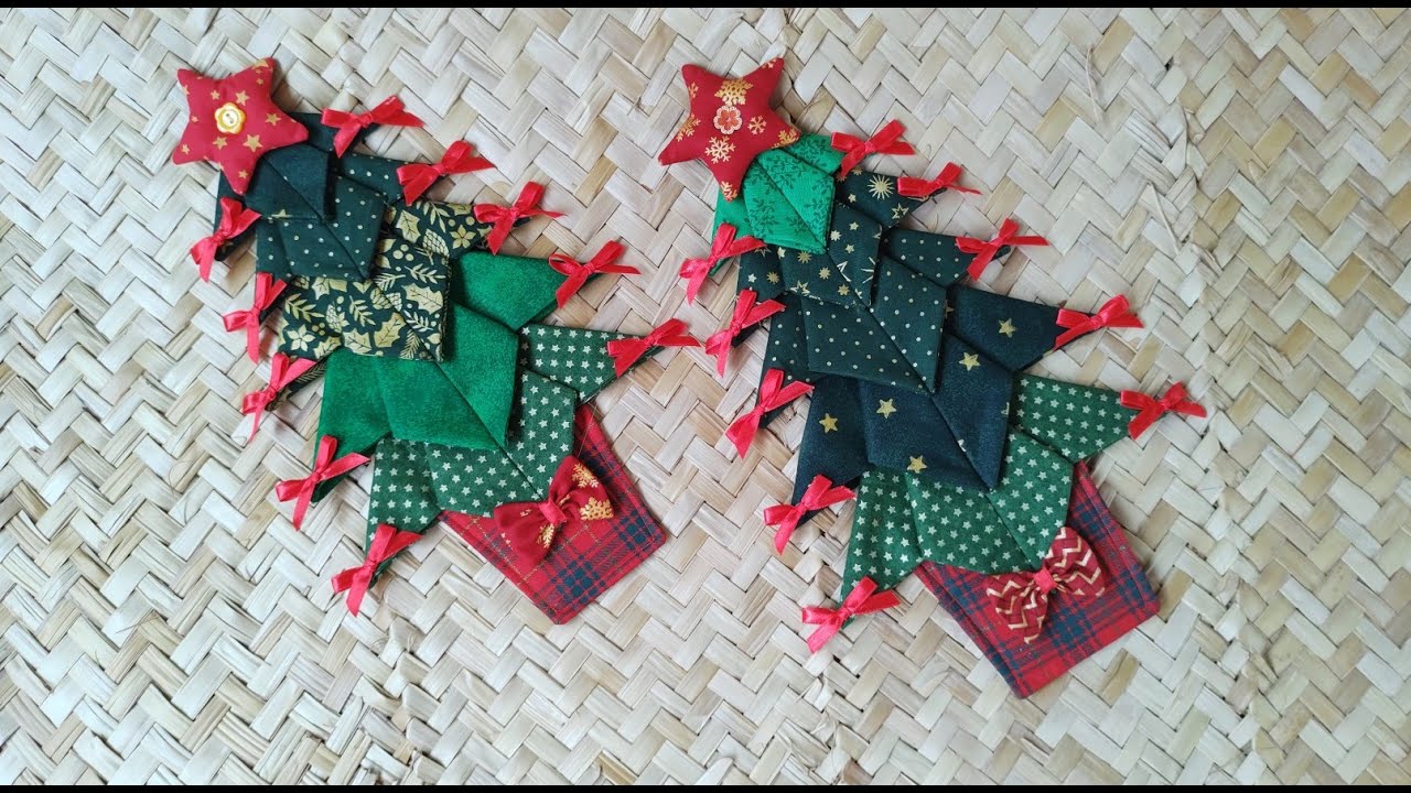 FAÇA ESTA LINDA ÁRVORE DE NATAL DE ORIGAMI - YouTube