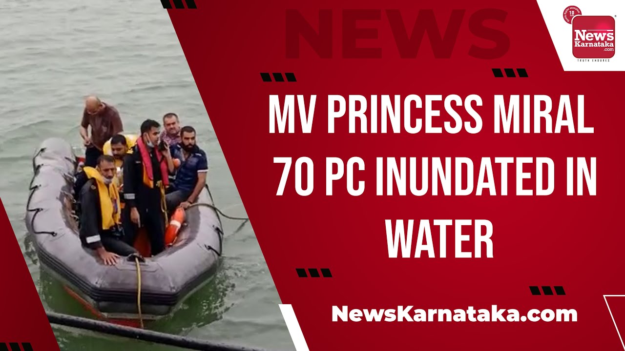 MV Princess Miral 70 pc inundated in water - YouTube