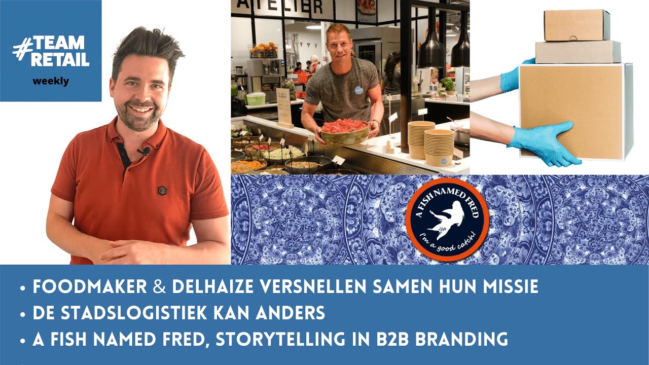 Foodmaker & Delhaize versnellen hun missie, A Fish Named Fred ...
