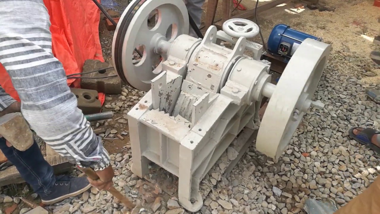 Small stone crusher machine nepal - aggregate single phase - YouTube