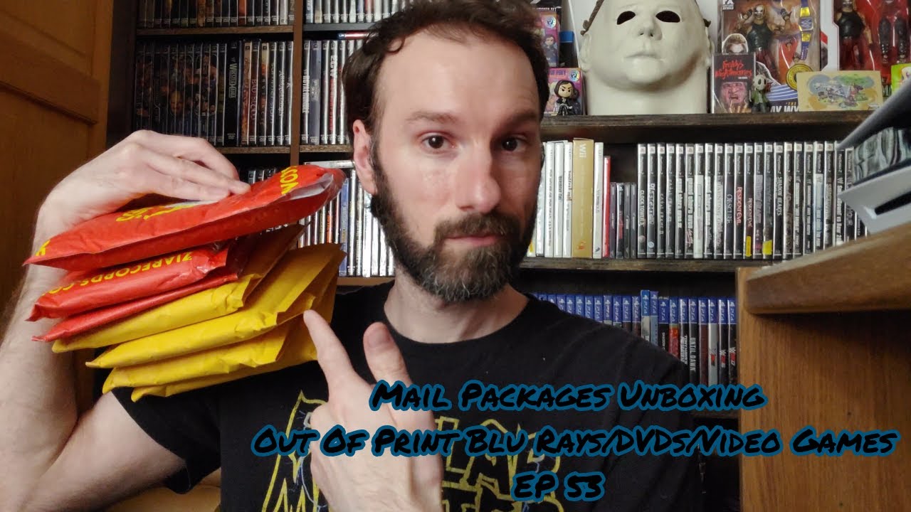 Mail Packages Unboxing Out Of Print Blu Rays DVDs Video Games Episode ...