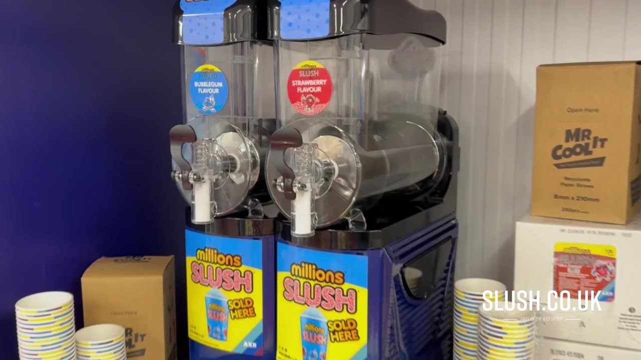 How to Apply Rebranding Stickers to Your Millions Slush Twin Machine ...