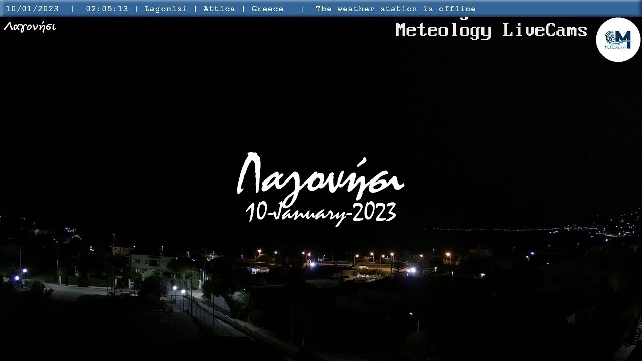 ️ 10-January-2023, Κάμερα Λαγονήσι Timelapse, Timelapses.gr 🇬🇷 - YouTube